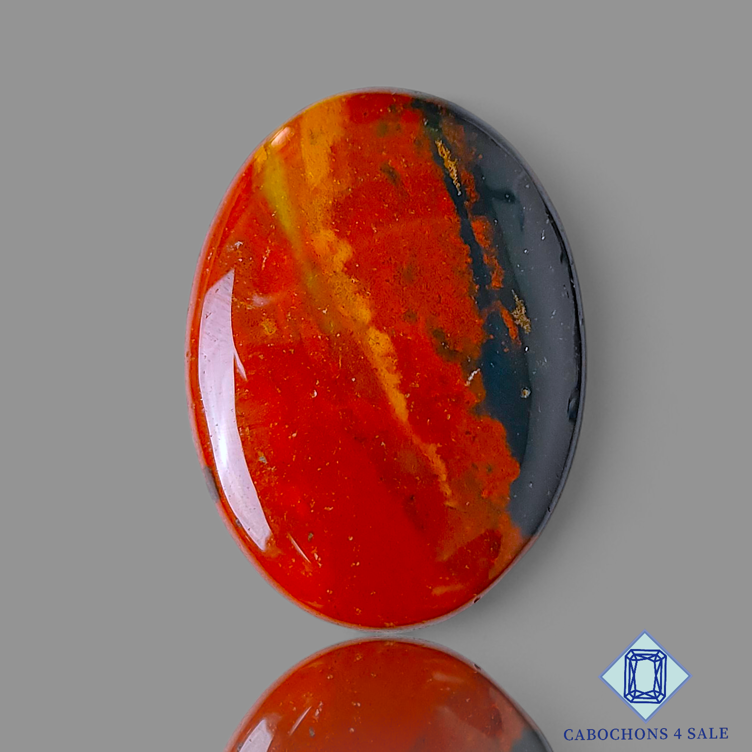Natural Bloodstone Gemstone | Bold Green and Red Stone for Vitality ...