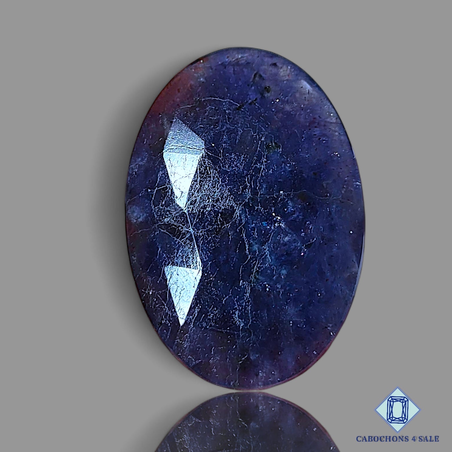 Iolite Sunstone Cabochons | Iridescent Gemstone for Jewelry Making ...