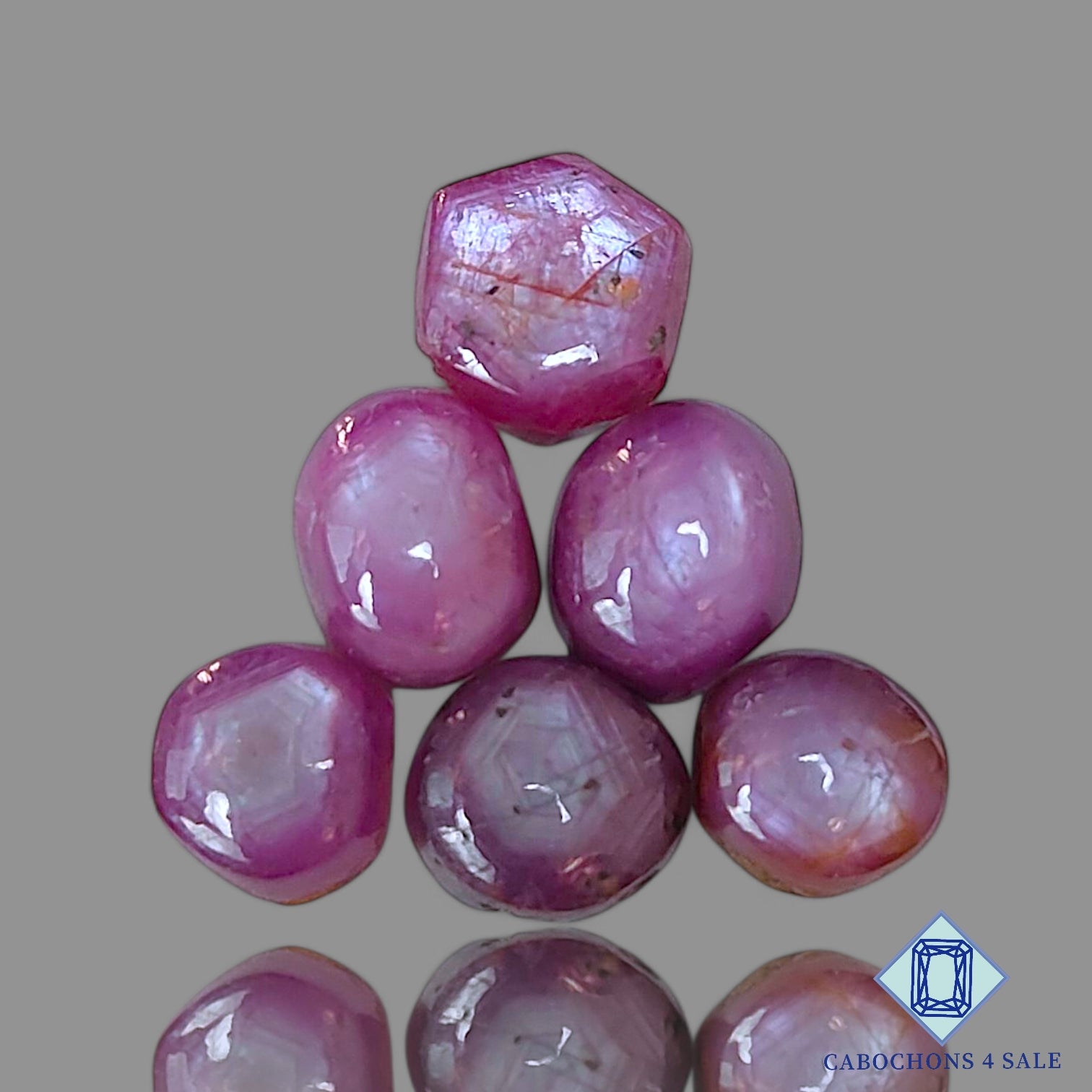 Exquisite Ruby Star Gems | High-Quality Loose Ruby Star Stones for ...